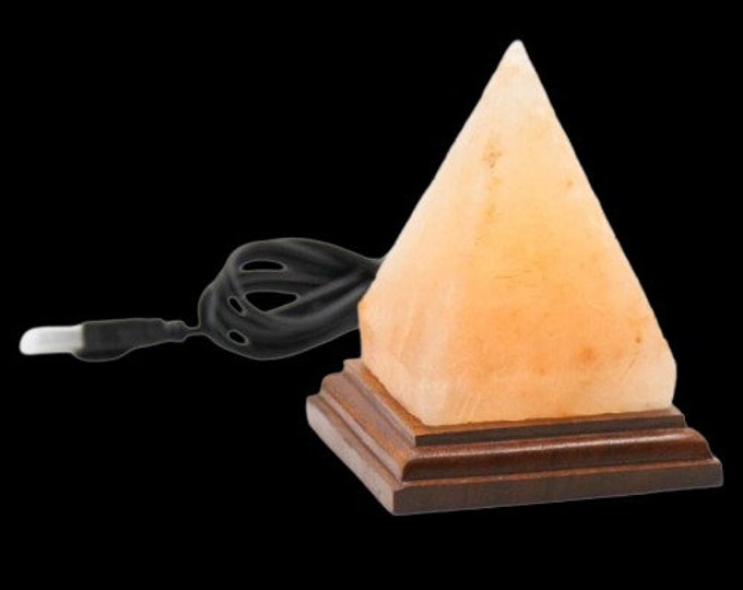 USB Himalayan Pyramid Salt Lamp - Etsy