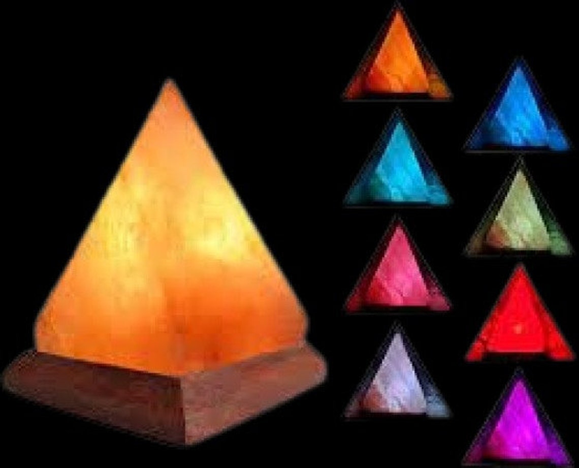 USB Himalayan Pyramid Salt Lamp - Etsy