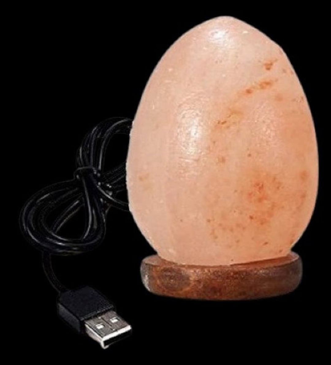 USB Himalayan Egg Salt Lamp - Etsy