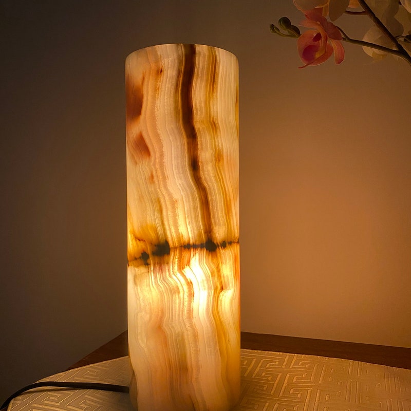 Backlit Onyx Table - Etsy