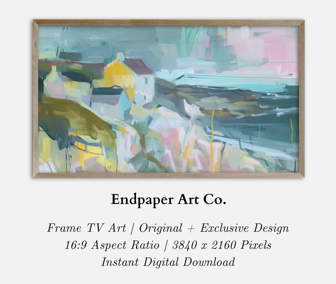 Cornish Coast Frame TV Art | Instant Digital Download for 16:9 Samsung ...
