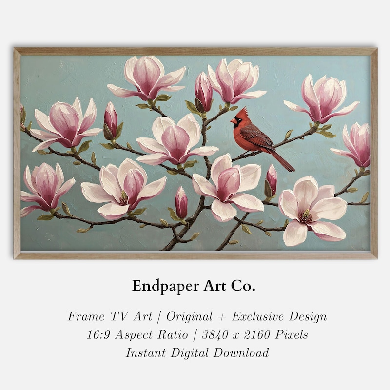 Cardinal Wallpaper - Etsy