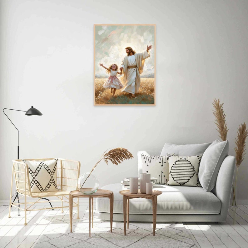 A Day for Dancing, Christian Painting, Jesus With Girl, Christian Wall ...