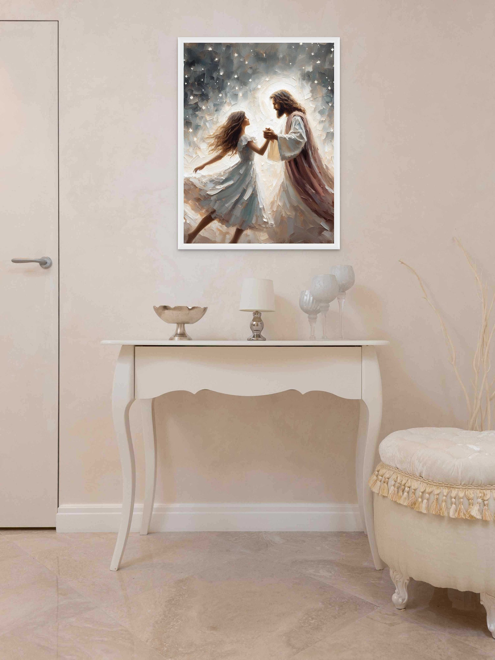 Vals of Faith, Christian Art, Jesus Christ Dancing With Girl, Jesus ...