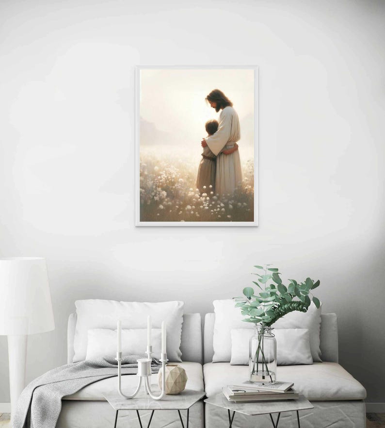 Your Savior, Modern Christian Art, Jesus With Little Boy, Jesus Art ...