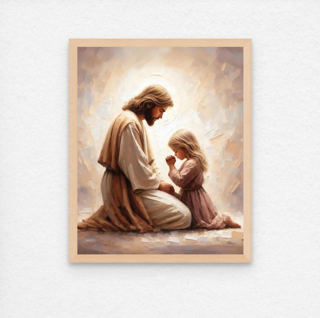 Her Savior, Christian Art, Jesus With Girl, Jesus Art, LDS Art, Bible ...