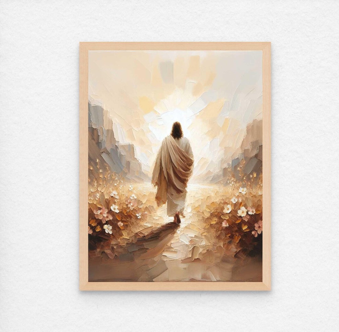 His Path, Modern Christian Art, Jesus Leaves the 99, Jesus Art, LDS Art ...