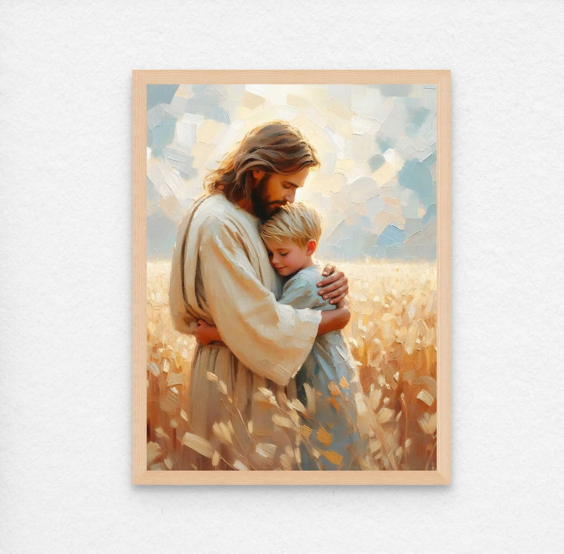 Jesus and Boy, Christian Art, Jesus With Boy, Picture of Jesus, LDS Art ...
