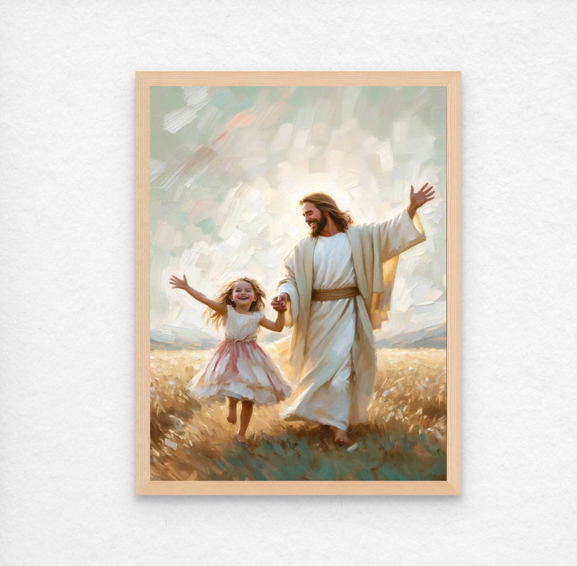 A Day for Dancing, Christian Painting, Jesus With Girl, Christian Wall ...