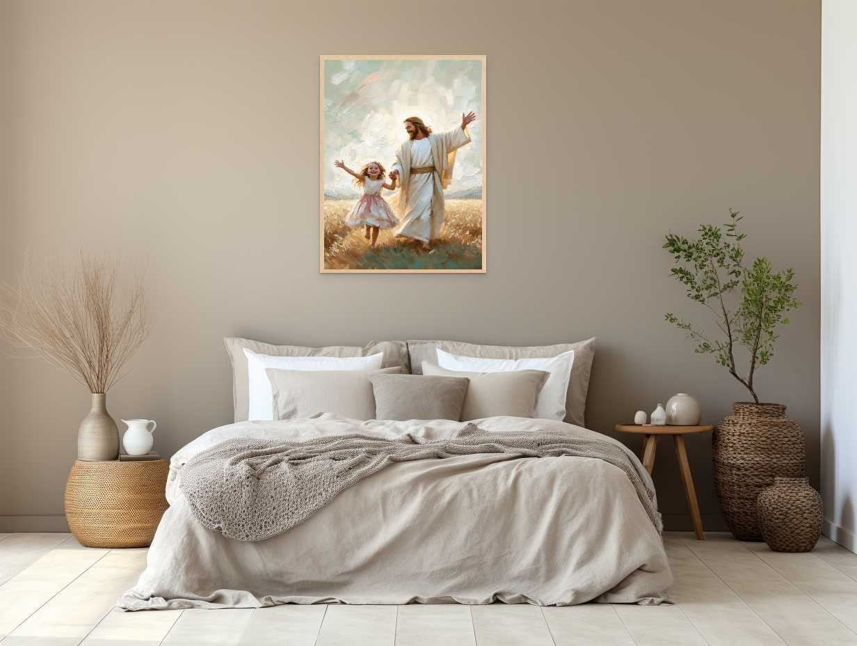 A Day for Dancing, Christian Painting, Jesus With Girl, Christian Wall ...