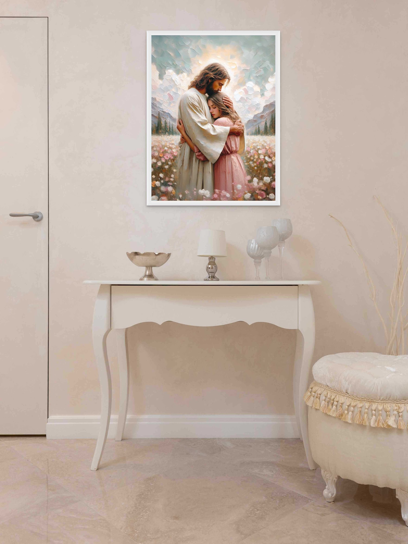 Jesus Hugging Woman, Christian Art, Jesus With Girl, Jesus Heals Woman ...