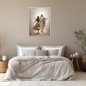 Welcome Home, Christian Art, Jesus With Girl, Jesus Prints, LDS Art ...