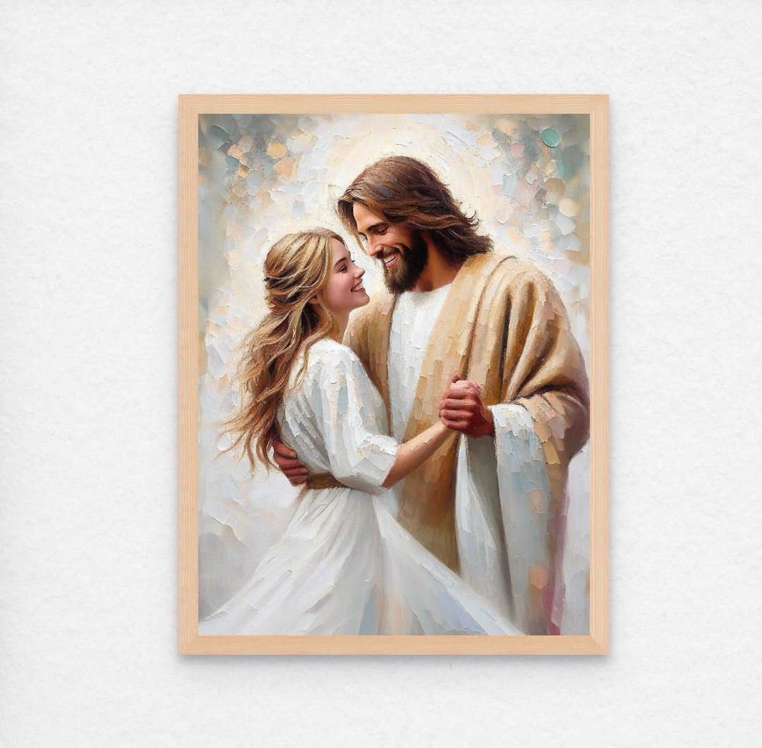 Dance With Christ, Christian Art, Jesus and Woman, Jesus With Girl, LDS ...
