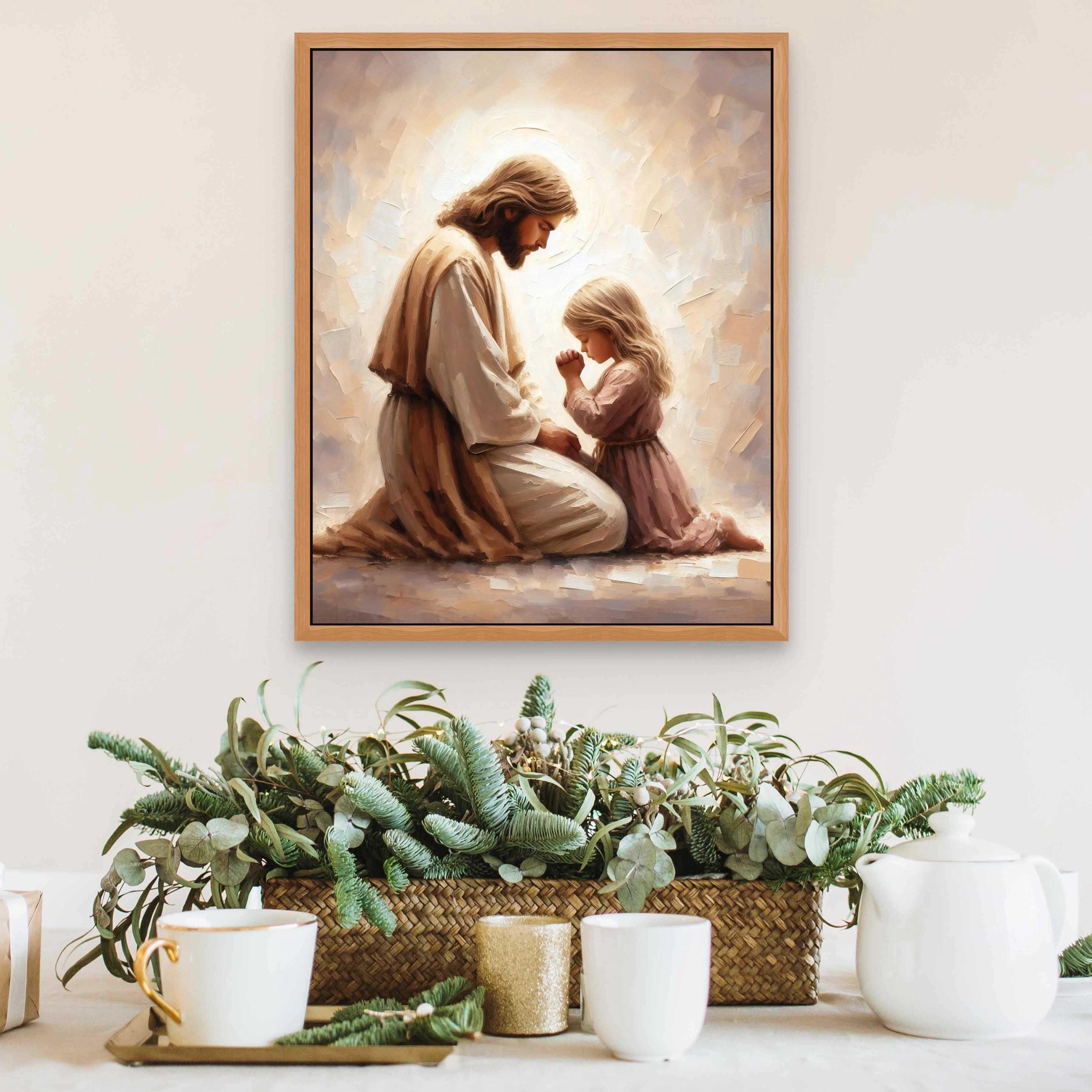 Her Savior, Christian Art, Jesus With Girl, Jesus Art, LDS Art, Bible ...