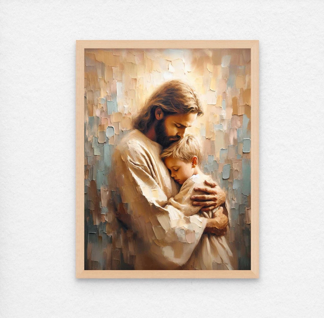 Spiritual Blessings, Christian Painting, Jesus With Children Art ...
