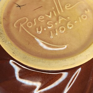 Vintage Roseville Pottery Mayfair Pitcher, Pattern 1106-10", Circa 1952 ...