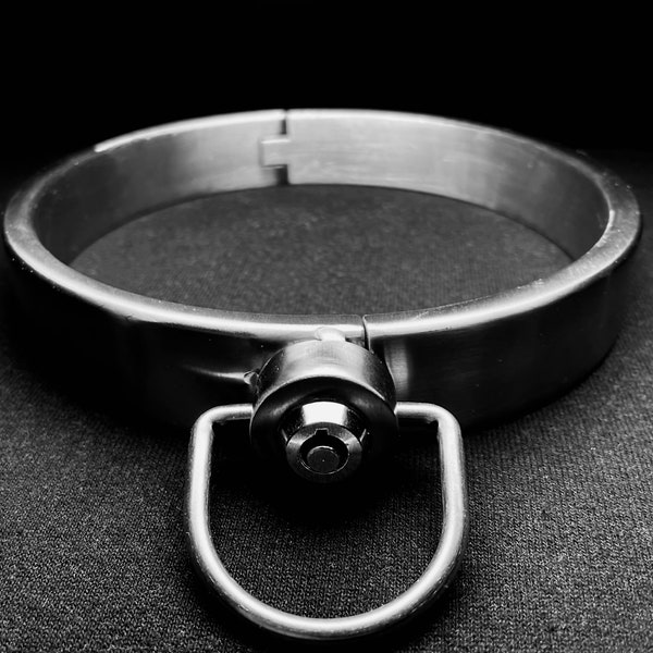Steel Bondage Collar - Etsy