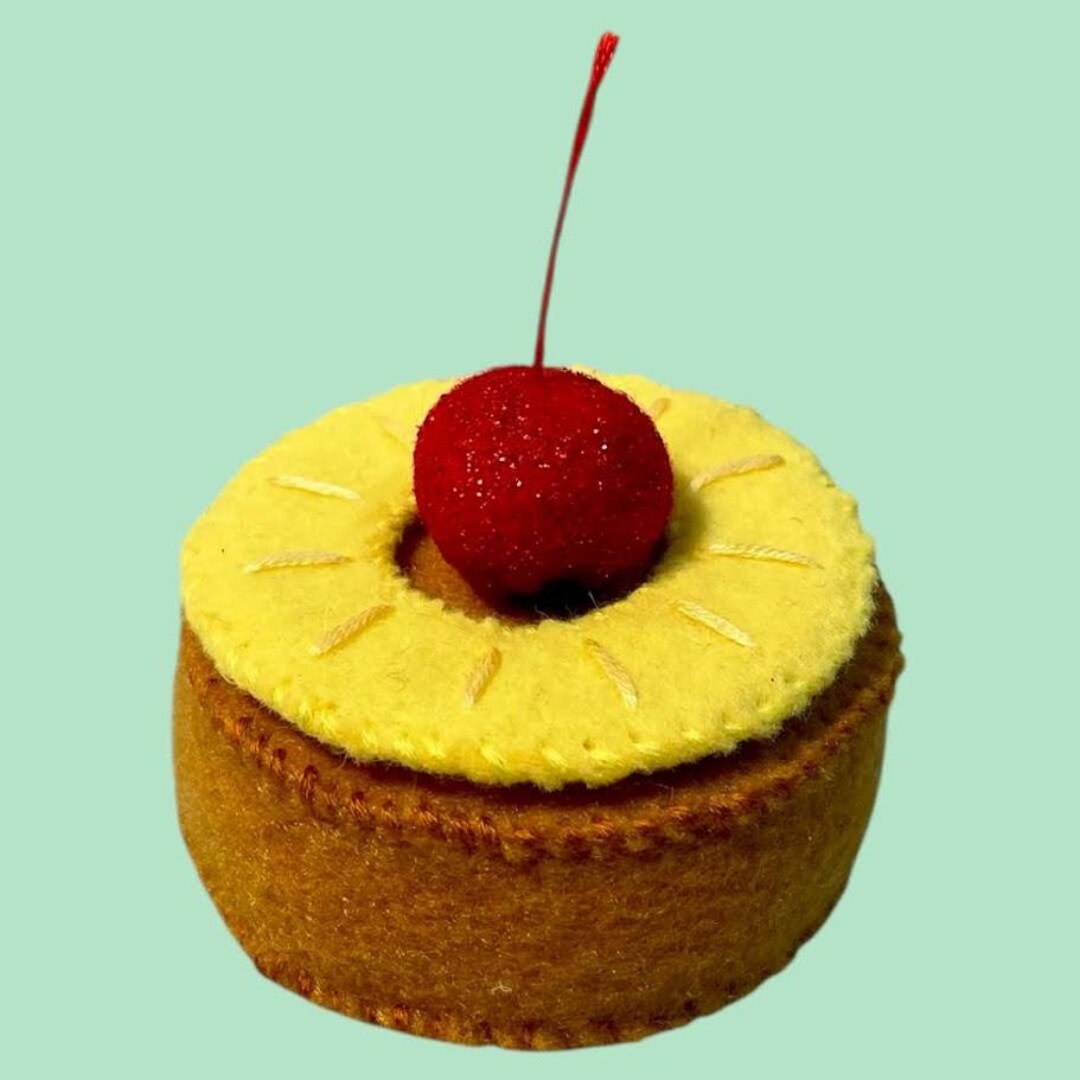 Pineapple Upside Down Cake Magnet - Etsy