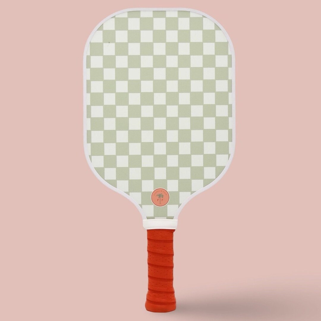 Checkered Classic Pickleball Paddle - Etsy