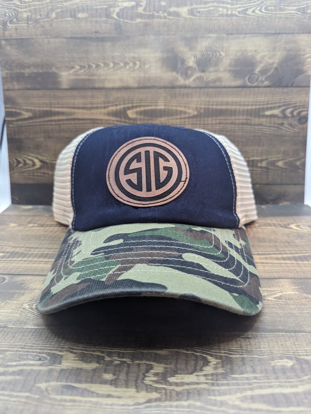 Camouflage Custom Laser-engraved Hat: Blend in With Style - Etsy