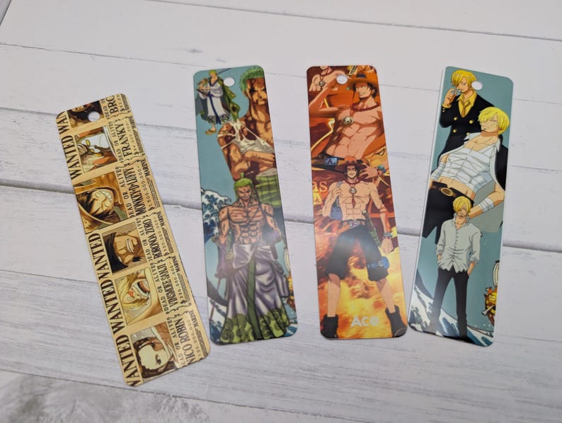 Onepiece Bookmark and Never Lose Your Page With These One Piece ...