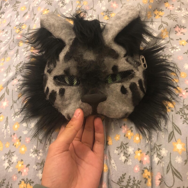 Furry Mask - Etsy