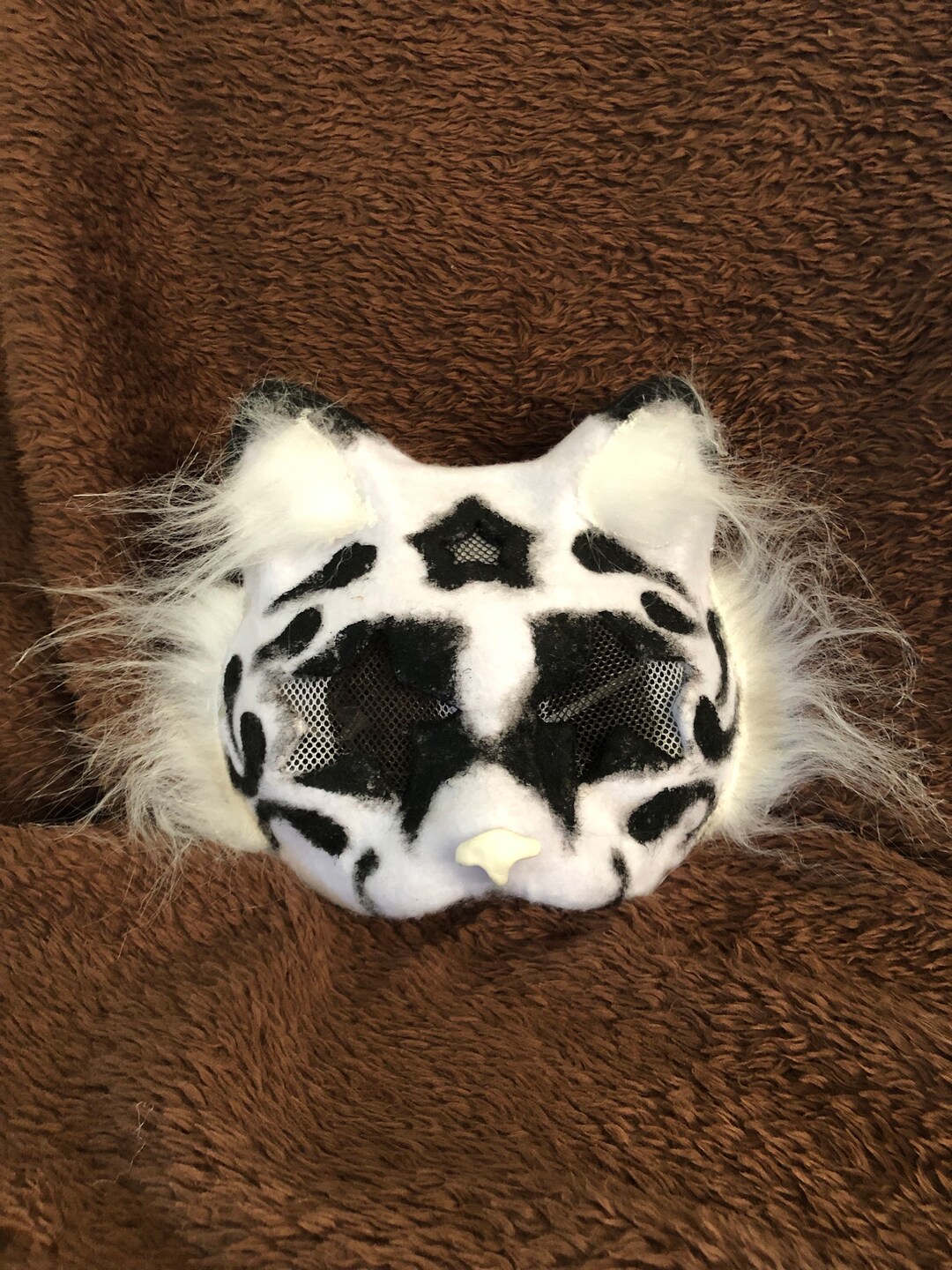 Therian Star Eyed Cat Mask - Etsy
