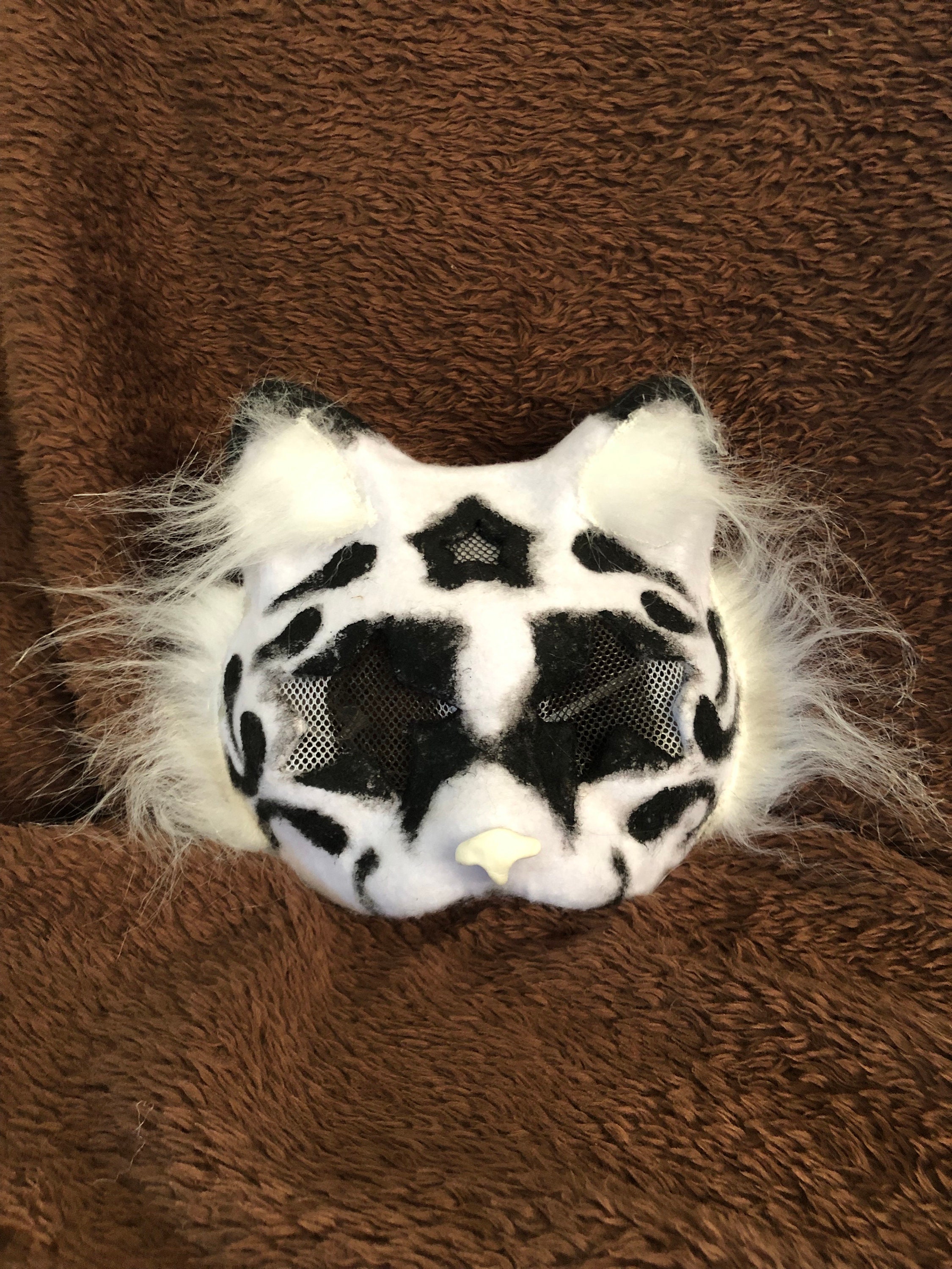 Therian Star Eyed Cat Mask - Etsy