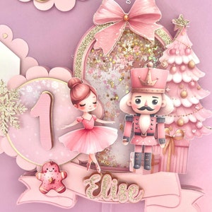 Nutcracker Cake Topper, Nutcracker Birthday, Pink Nutcracker Ballet, Nutcracker Christmas ...