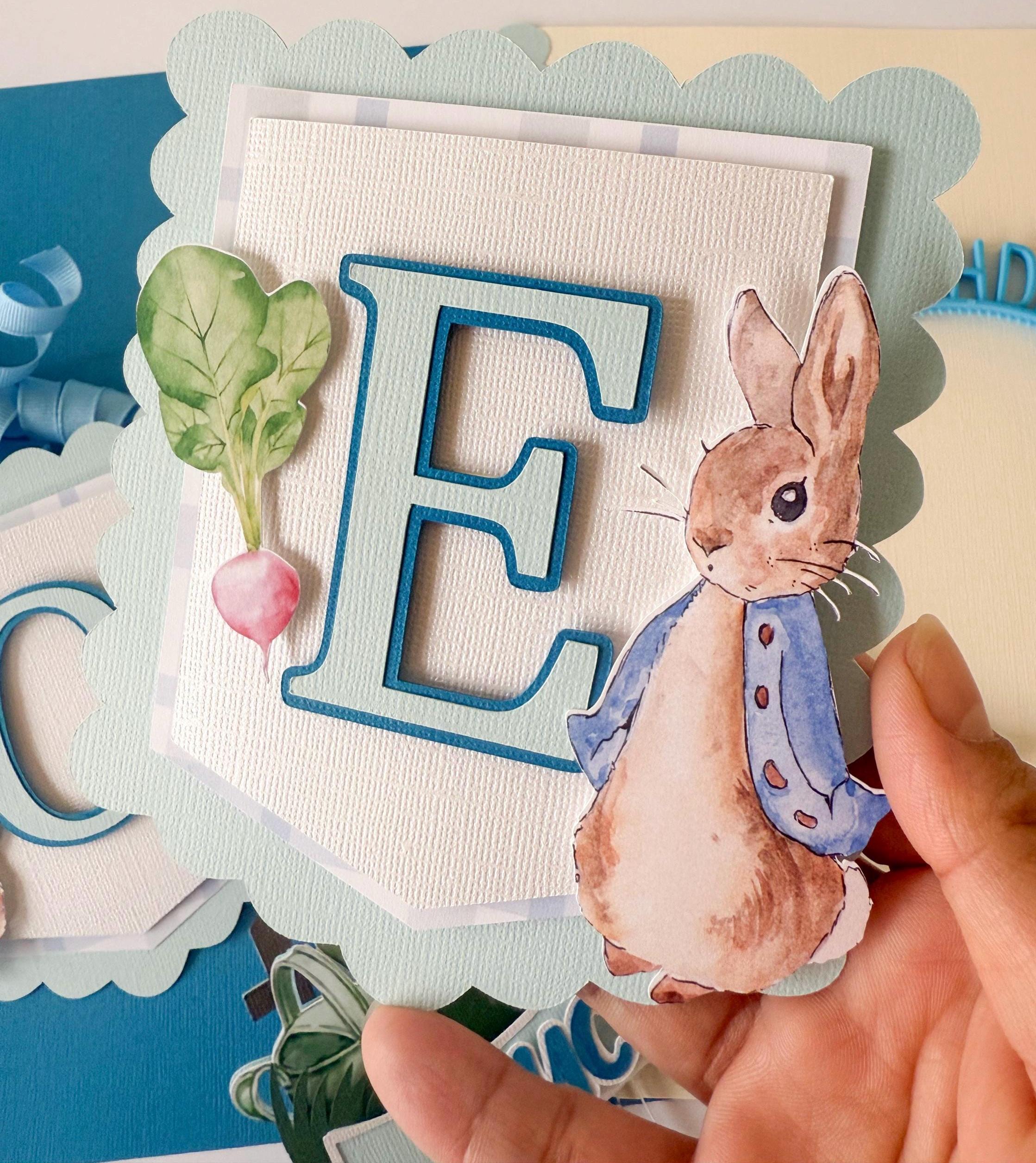 Peter Rabbit Banner, Peter Rabbit Birthday, Some Bunny is One Banner ...