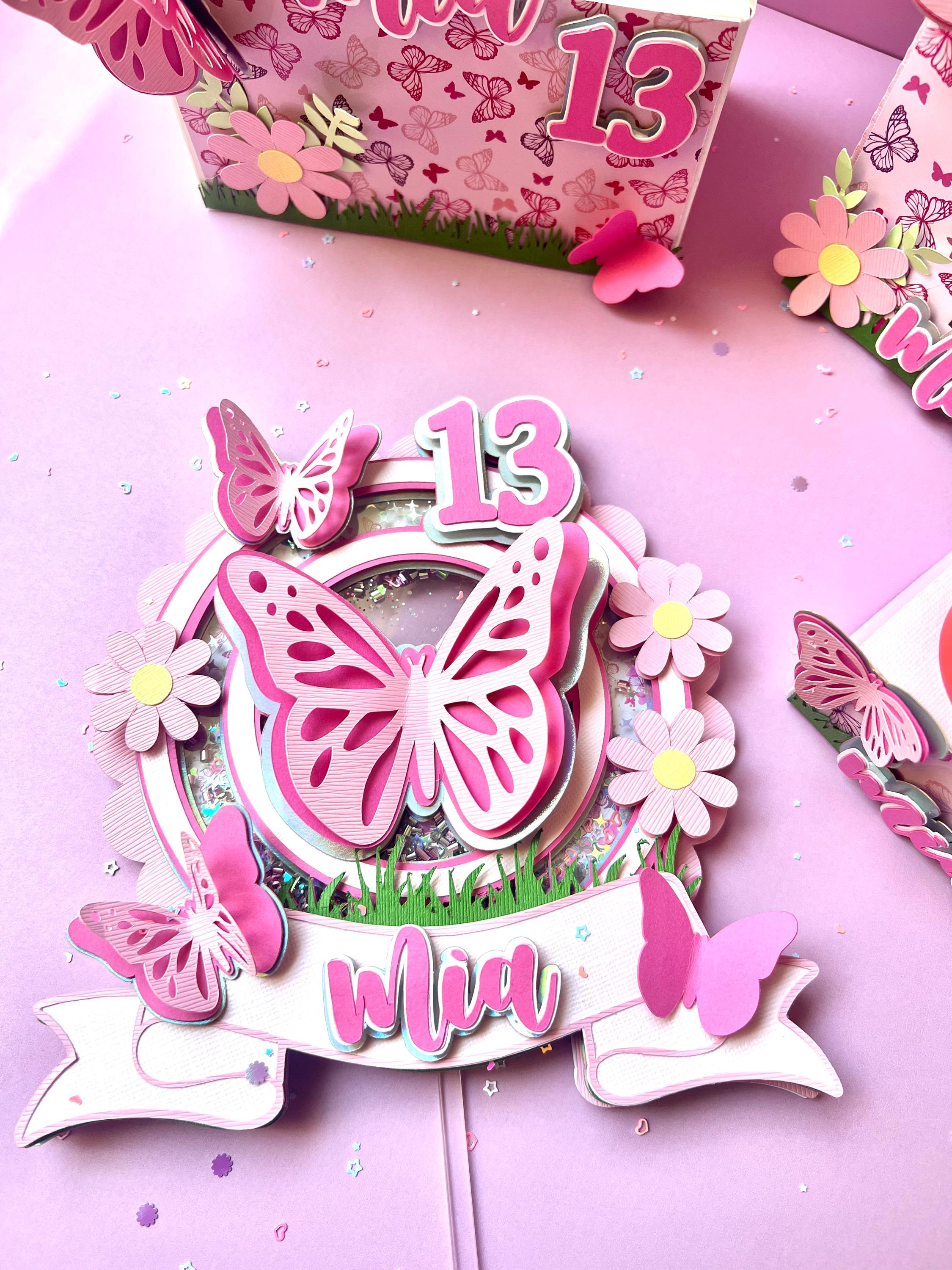 Butterfly Birthday, Butterfly Table Decor, Butterfly Favor Boxes ...