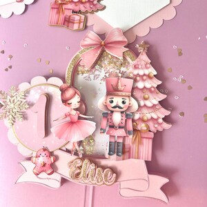 Nutcracker Cake Topper, Nutcracker Birthday, Pink Nutcracker Ballet, Nutcracker Christmas ...