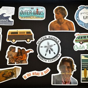 OBX Outer Banks Stickers for Water Bottles, Laptop, Phones, Guitars ...