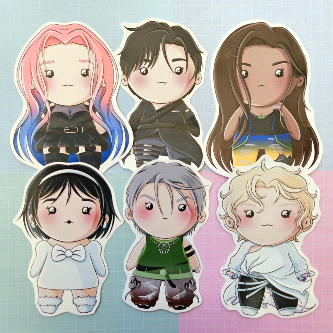 ALNST Large Chibi Sticker - Mizi Sua Ivan Till Hyuna Luka - Etsy