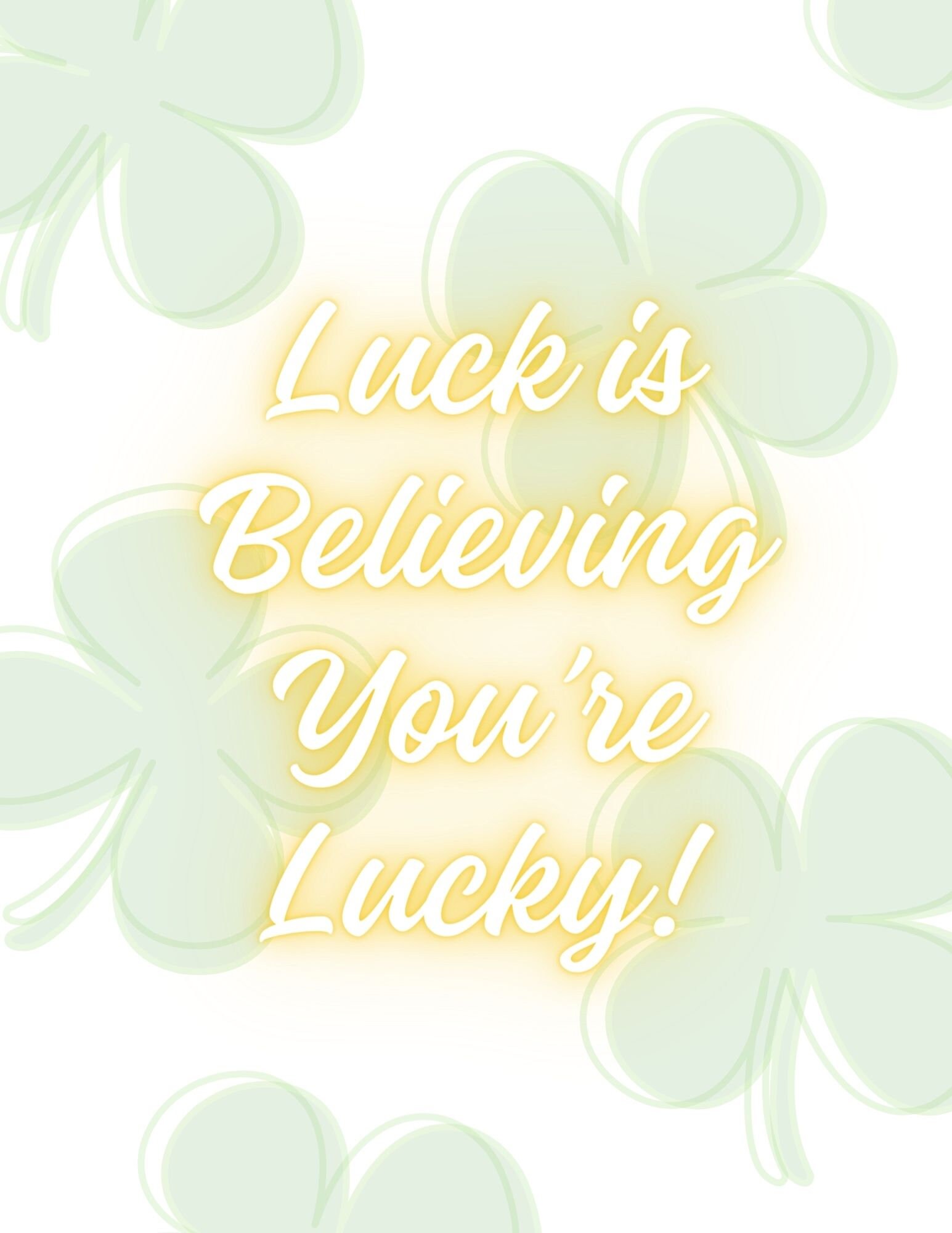 Lucky St. Patrick's Day Printable Poster - Etsy