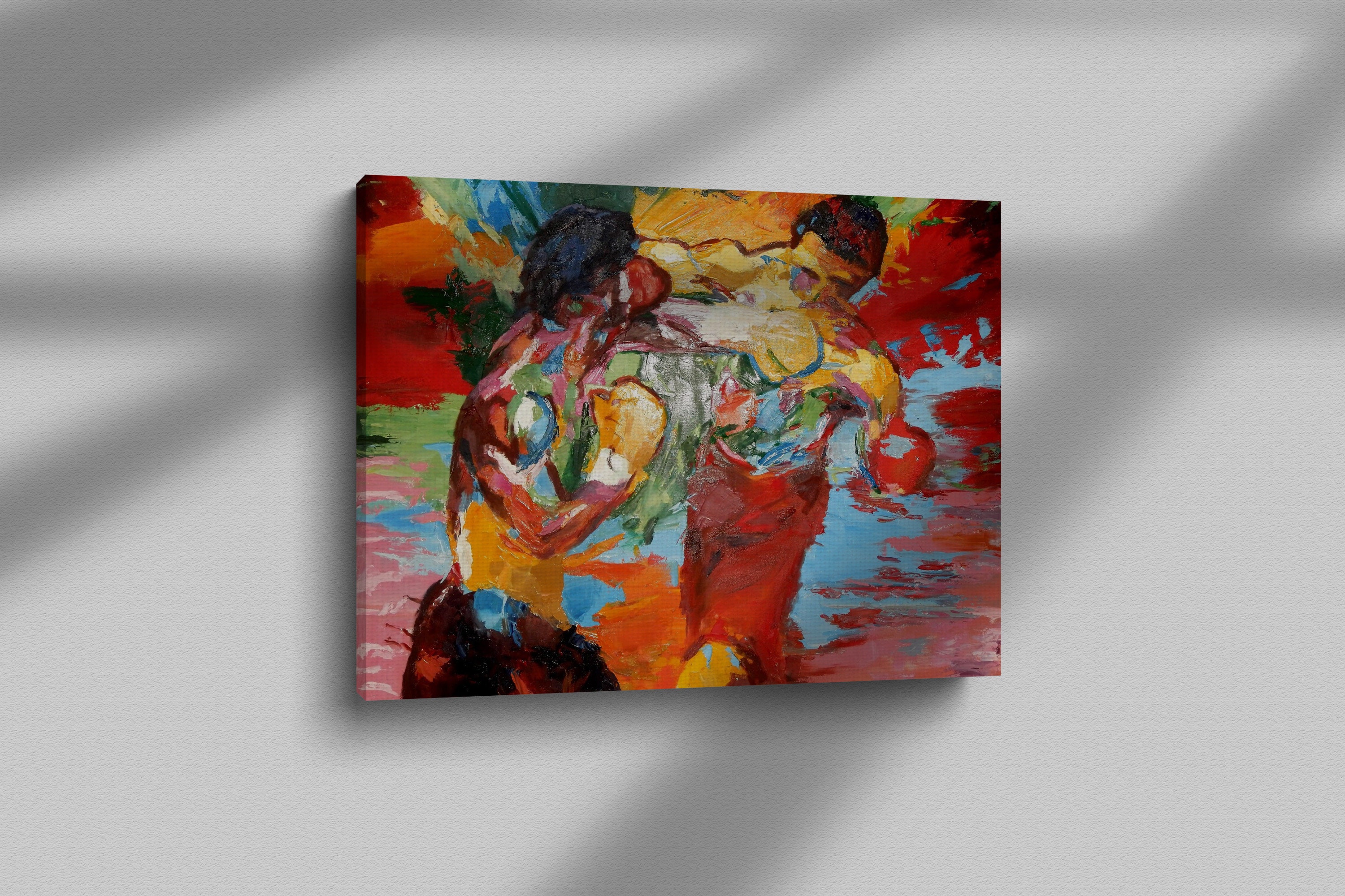 Rocky Balboa Vs Apollo Canvas Poster - Etsy