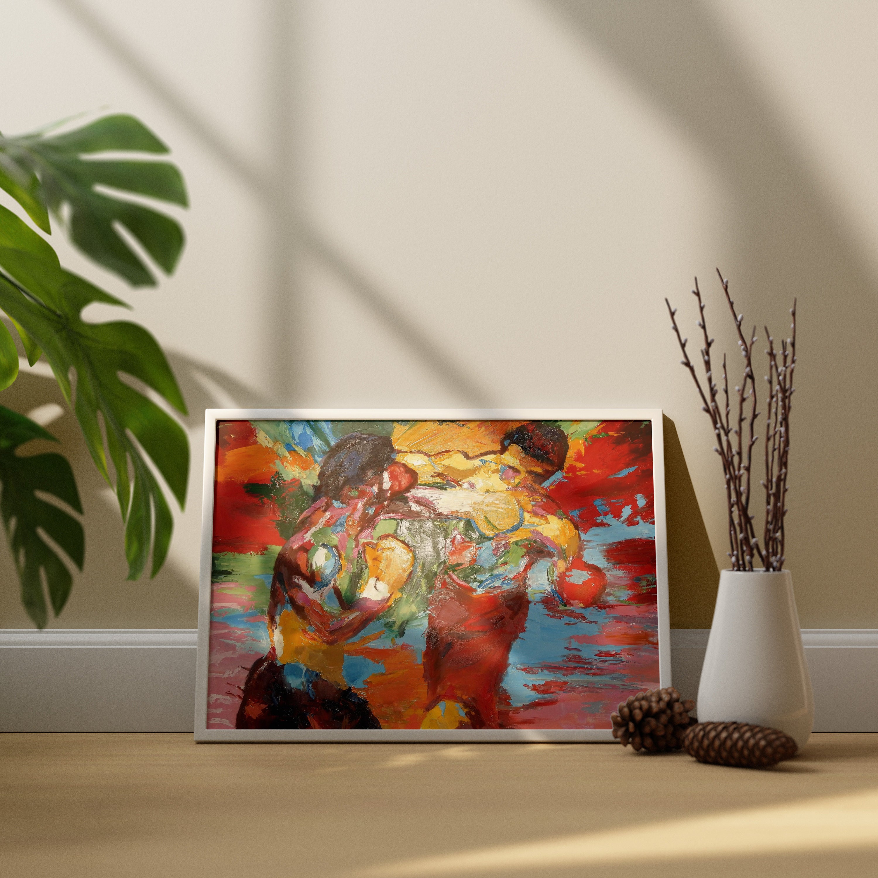 Rocky Balboa Vs Apollo Canvas Poster - Etsy