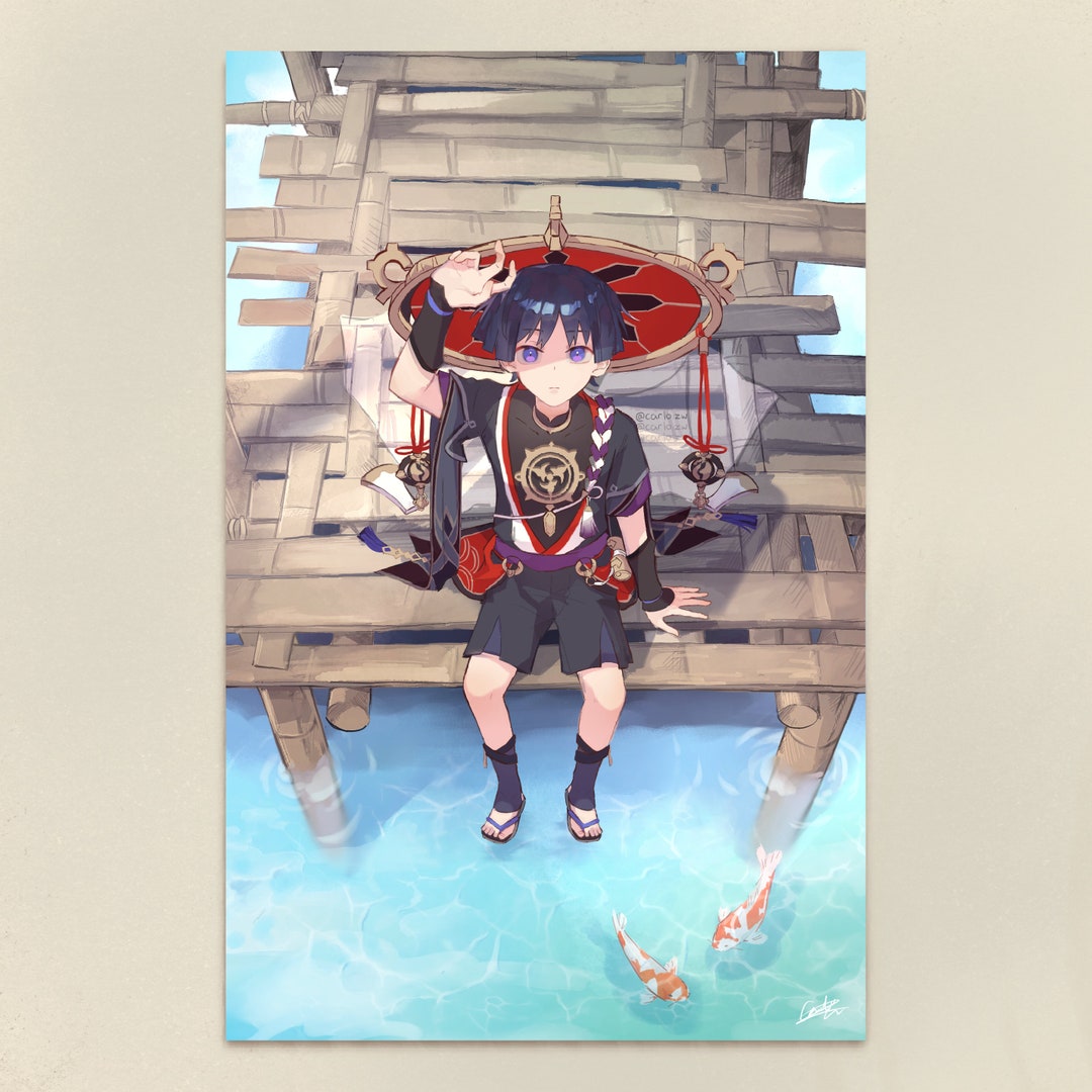 Genshin Impact Scaramouche Art Print - Etsy