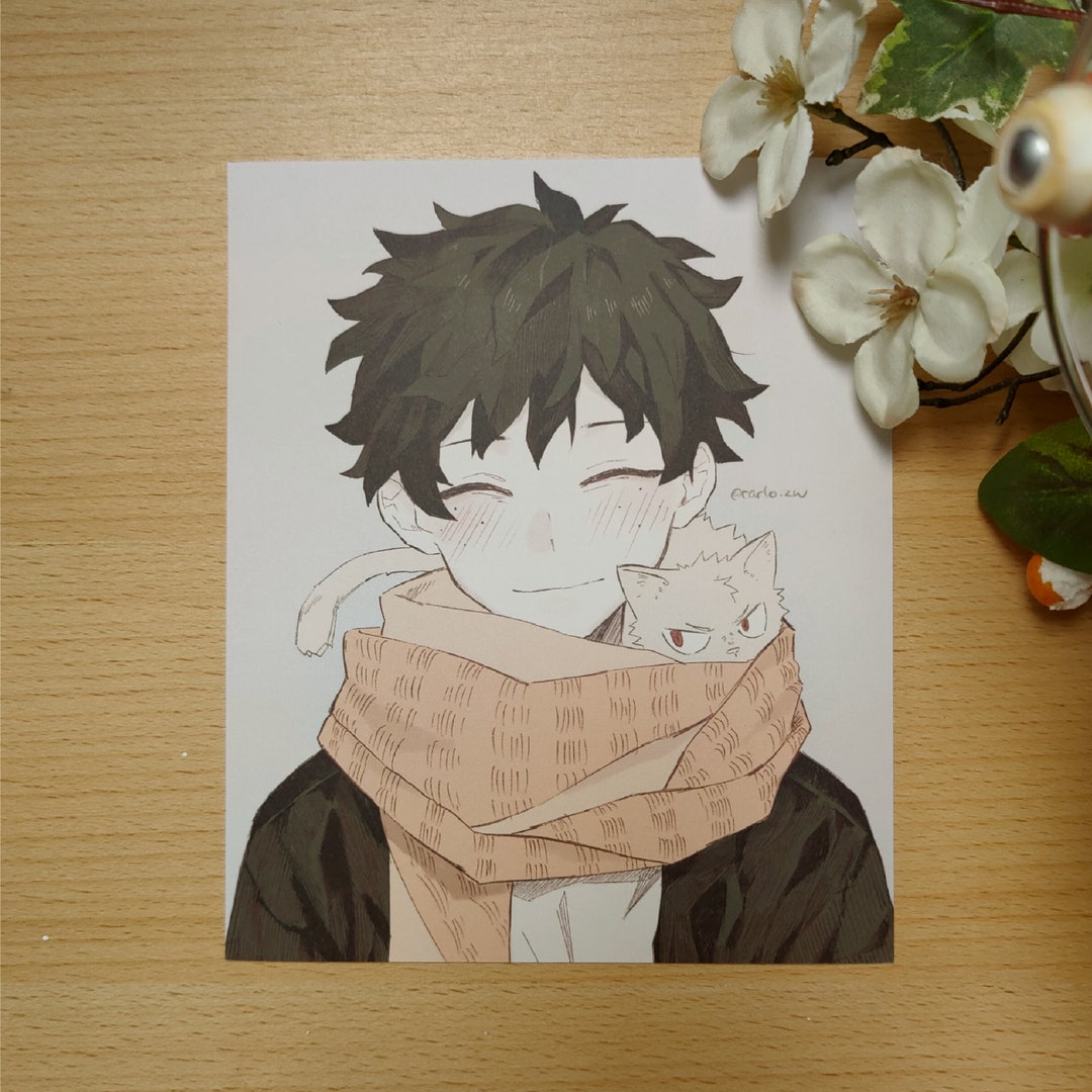 My Hero Academia Deku Art Print - Etsy