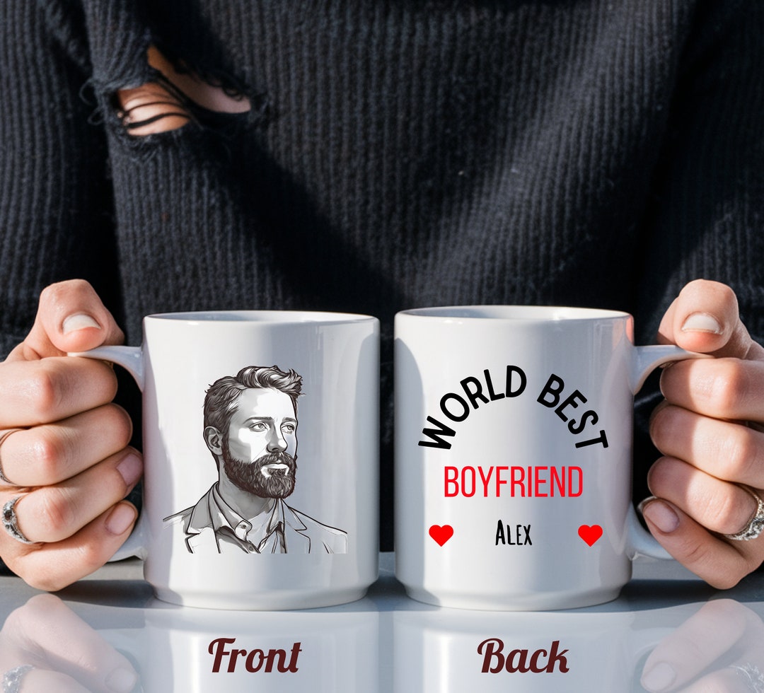 Custom World's Best Boyfriend Mug Boyfriend Gift, Boyfriend Mug Gift ...