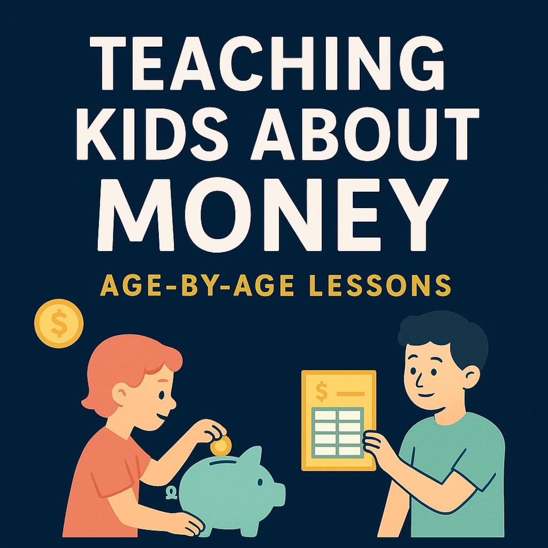 Teaching Kids About Money: Age-by-age Lessons (digital Download) - Etsy