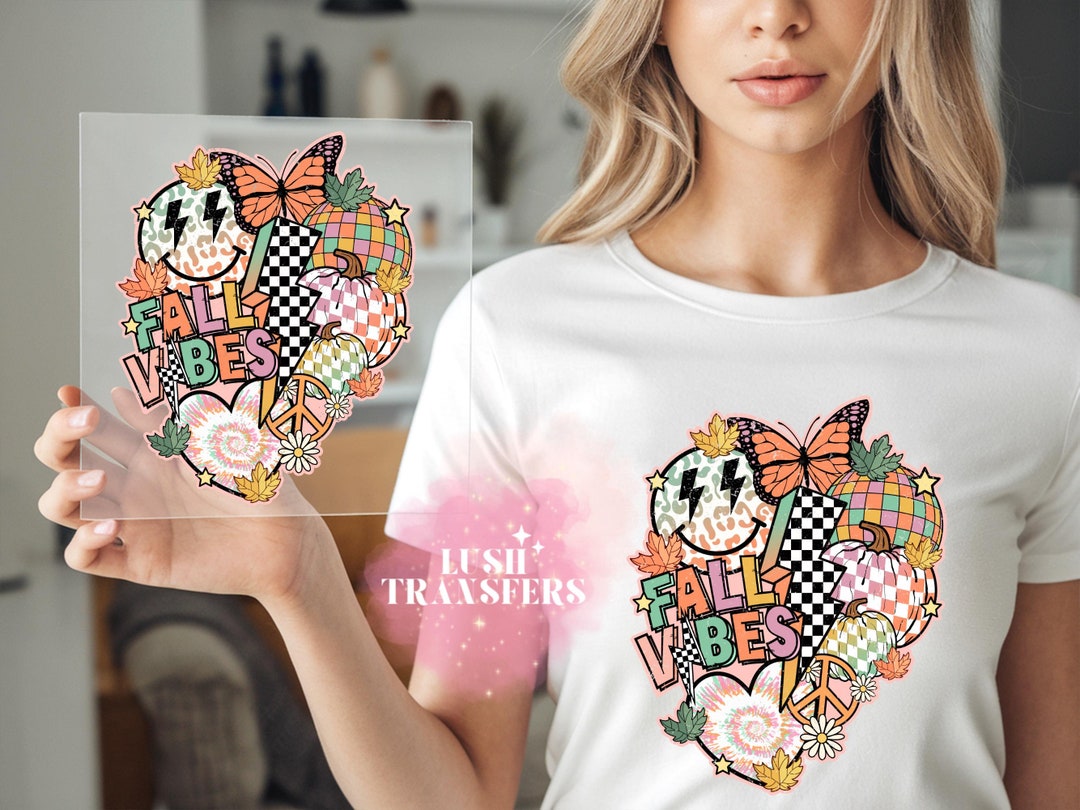 Ready to Press, Fall Smiley Face Design, Pumpkin, HTV for Shirts, Heat ...