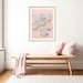 Pastel Pink Oyster Shell Painting: Abstract Coastal Art (digital ...