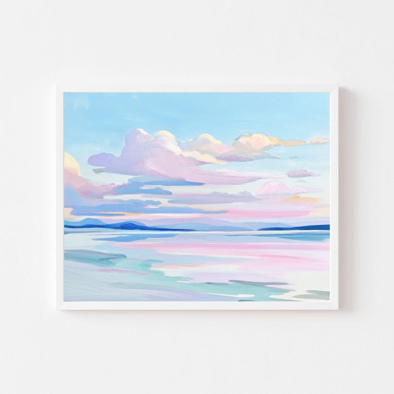 Abstract Seascape - Etsy