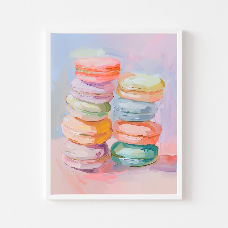 Macaron Print - Etsy