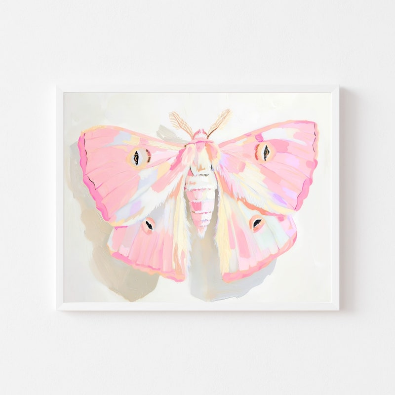 Pink Moth - Etsy