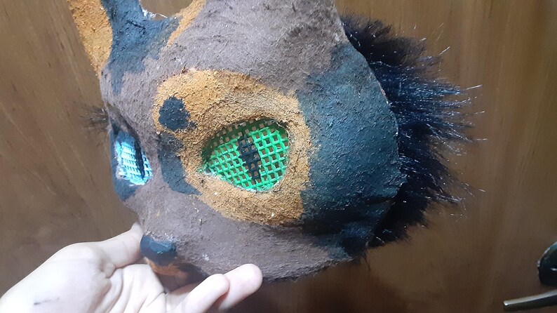 Tortoiseshell Cat Therian Mask - Etsy