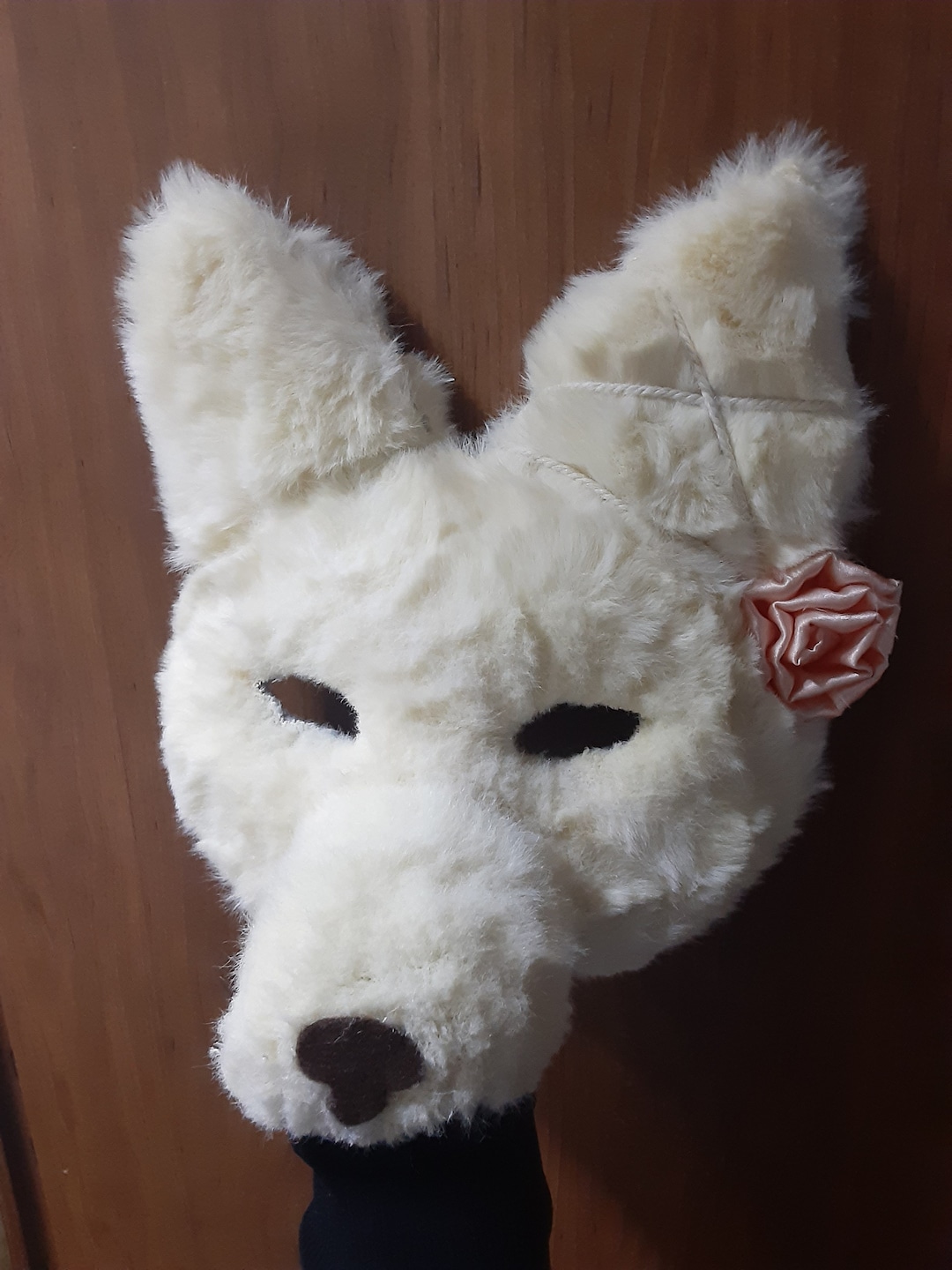 Arctic/white Wolf Therian Mask - Etsy