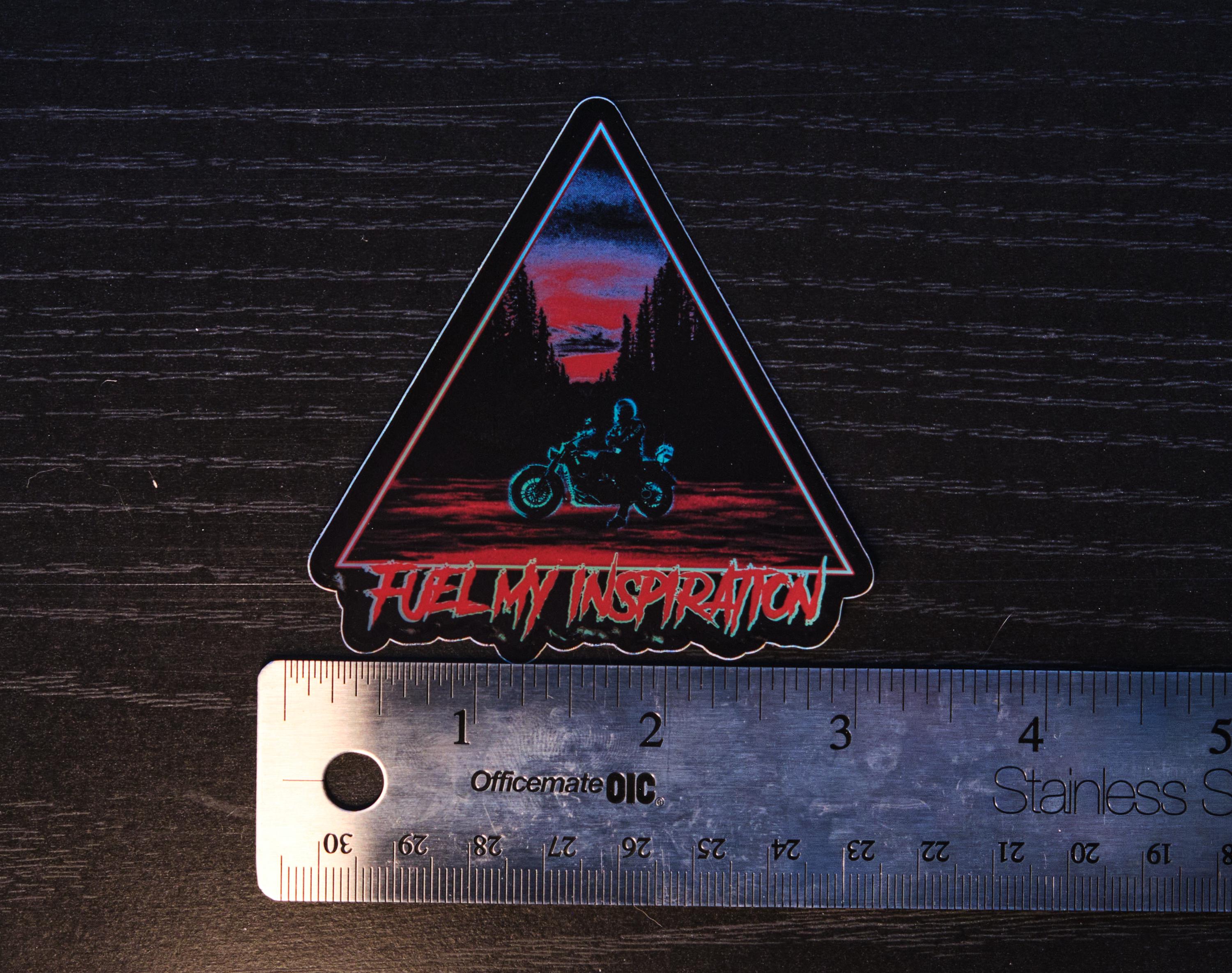 Holographic Alternative Punk Rock Motorcycle Inspired Explore Vinyl ...