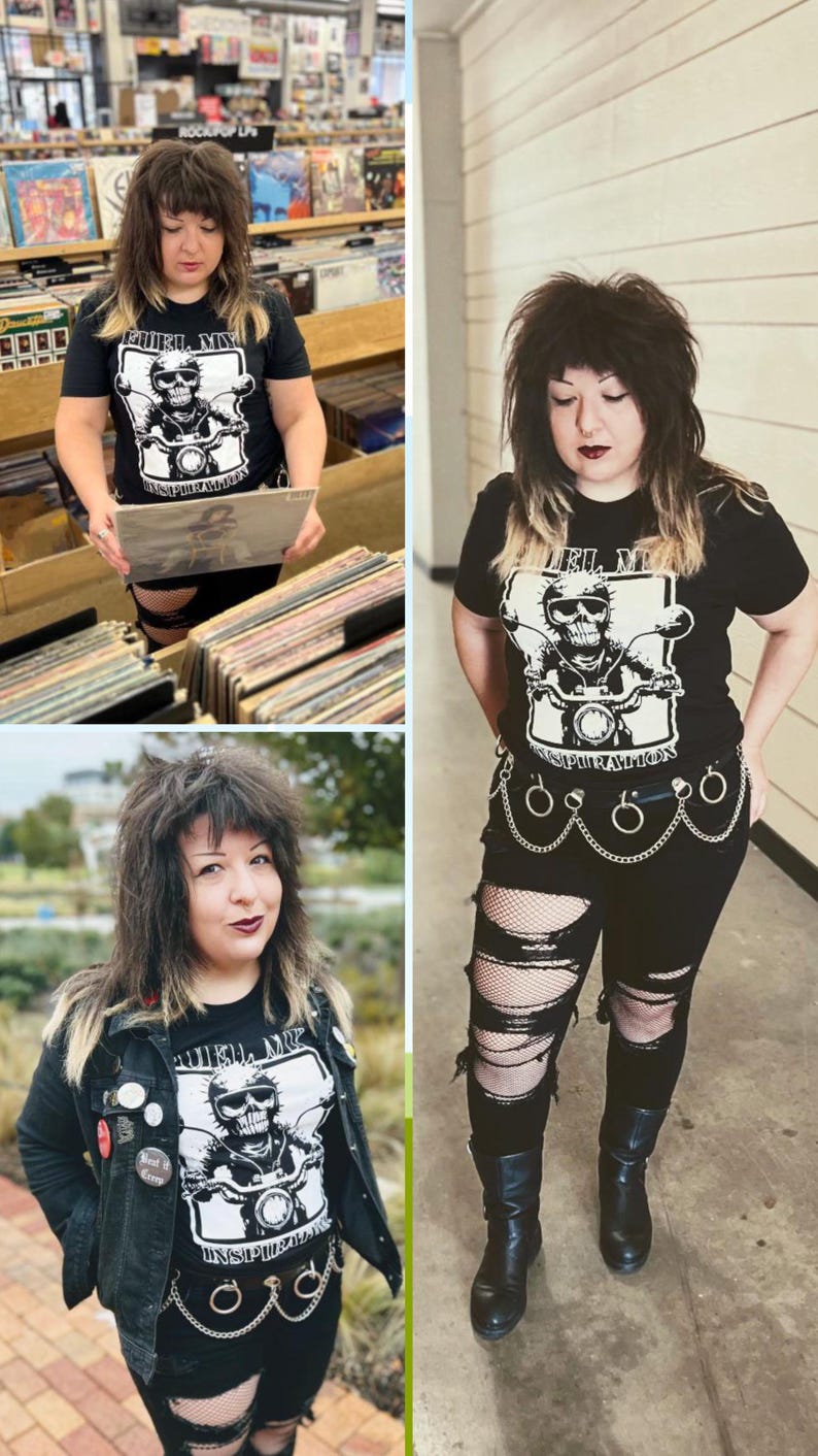 Alternative Punk Rock Motorcycle T-shirt Fashion for the Inspired and ...